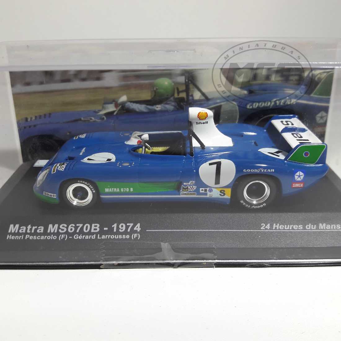MATRA MS 670 B #7 - MINIATURAS COLECCION A ESCALA