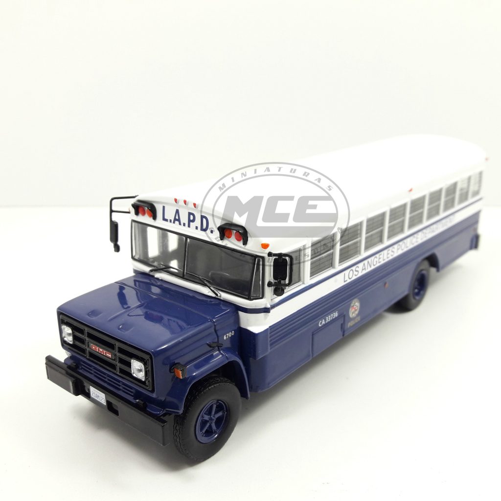 1/43 AUTOBUS BUS GMC 6000 LAPD POLICE DEPARTMENT IXO - Miniaturas ...