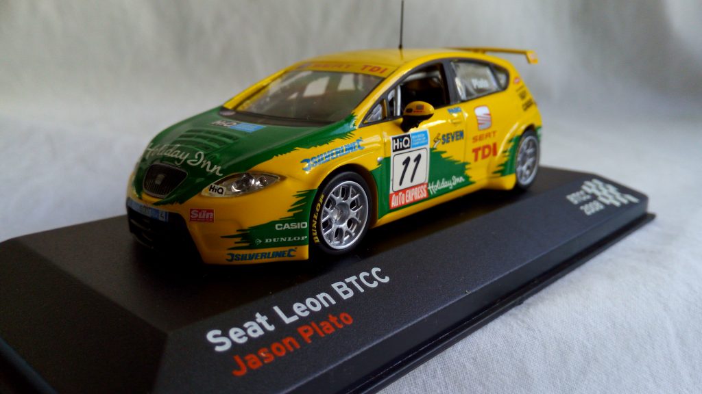1/43 SEAT LEON BTCC BTCC, 2008 JASON PLATO - Miniaturas coleccion a escala