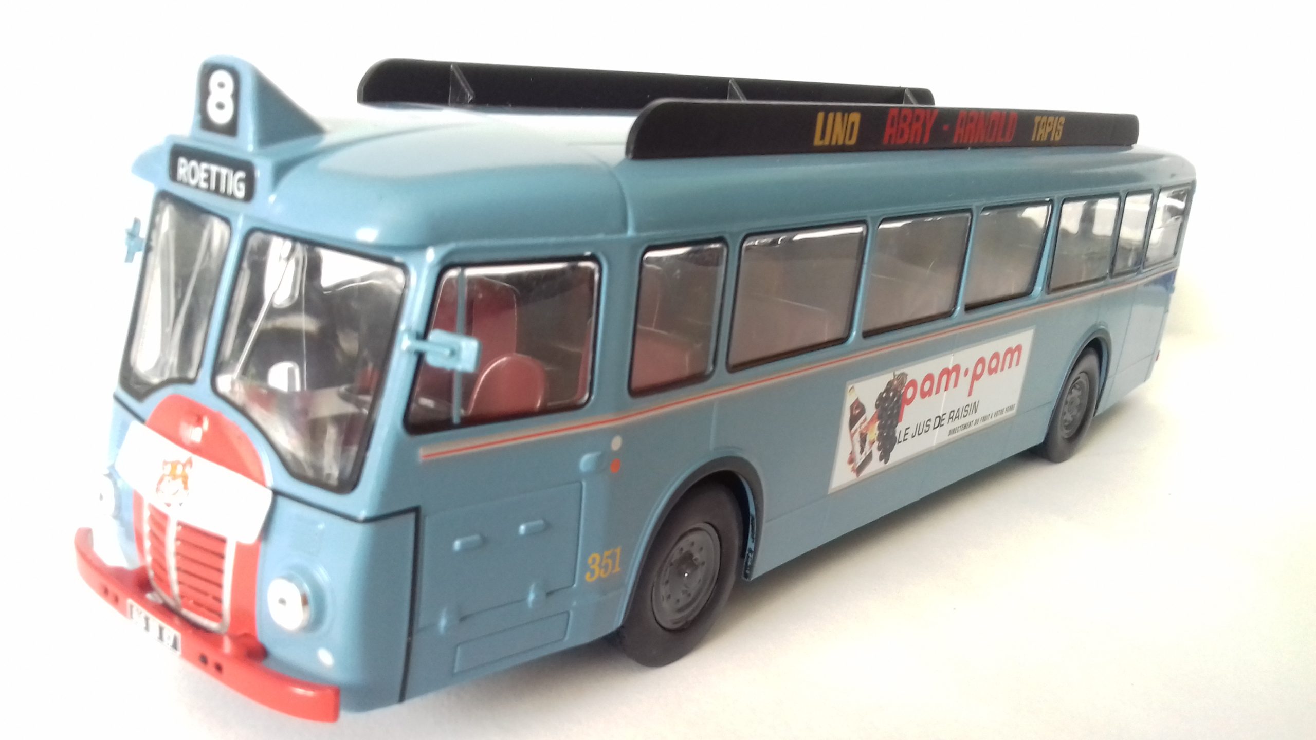 1/43 Autobús bus SOMUA 0P5-3 1955 - Miniaturas coleccion a escala