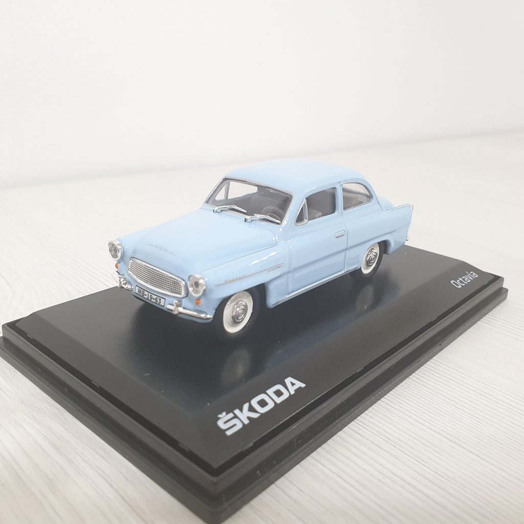 1/43 Coche car auto Skoda Octavia 1963 azul claro Abrex - Miniaturas ...